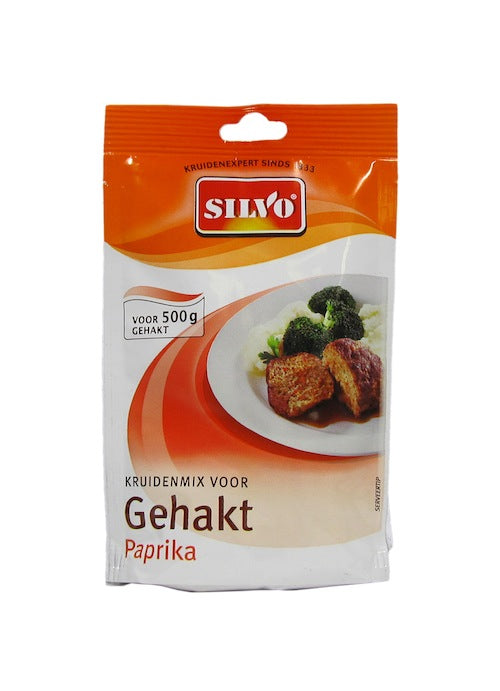 Silvo Gehakt Paprika Mix 40g – Continental Specialties - Strathroy Deli